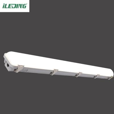 China 4FT 46W LED Vapor Tight Light Fixture IP66 Waterproof Tri-Proof Garage Light 5000K for sale