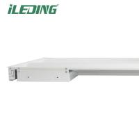 China Industrial Design Style LED Troffer Panel Ceiling Light 2X4 1X4 2X8 for Office Shop for sale