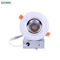 China 15W Round LED Downlight 5CCT Dimmable 1200lm 120-277V for Bathroom for sale