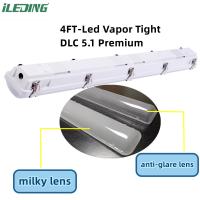 China 4FT 46W LED Vapor Tight Garage Light Fixture IP66 NSF DLC5.1 50000H for sale