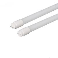 China Plastic End Cap Glass T8 LED Tube 18W 1200mm IP66 125lm/W High Efficiency for sale
