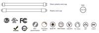 China LED T8 Tube 18W 1200mm 220-240V IP66 Glass Tube for Office Warehouse Hotel Landscape for sale