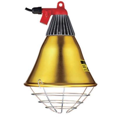 China Alloy Infrared Heating Lampshade 270W E27 for Chicken Farms Adjustable Temperature IPx4 for sale