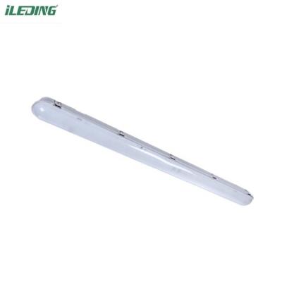 China 347V Linear LED Vapor Tight Tri Proof Light Fixture 2FT 4FT 8FT IP66 IK10 90W for sale