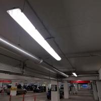 China 347V Linear LED Vapor Tight Tri Proof Light Fixture 2FT 4FT 8FT IP66 IK10 90W for sale
