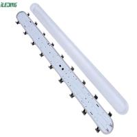 China 347V Linear LED Vapor Tight Tri Proof Light Fixture 2FT 4FT 8FT IP66 IK10 90W for sale