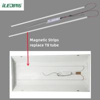 China Commercial Office Troffer Light Linear Retrofit Kit Magnetic LED Light 2FT 4FT 32W 150lm/W for sale