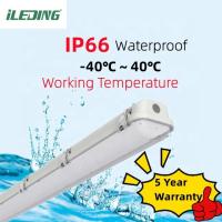 China Industrial 8FT LED Vapor Tight High Bay Tri-Proof Light 90W 65W Waterproof IP66 NSF for sale