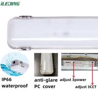 China Industrial 8FT LED Vapor Tight High Bay Tri-Proof Light 90W 65W Waterproof IP66 NSF for sale
