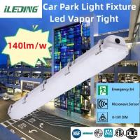 China 60W 4FT LED Vapor Tight Tri Proof Light Fixture 120-277V for Car Parking Lot for sale