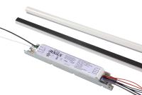 China SMD LED Light Source 2ft 4ft 8ft 150Lm/W PC Lens Magnetic Led Linear retrofit Kit Light for sale