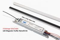 China SMD LED Light Source 2ft 4ft 8ft 150Lm/W PC Lens Magnetic Led Linear retrofit Kit Light for sale