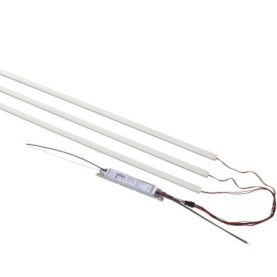 China SMD LED Light Source 2ft 4ft 8ft 150Lm/W PC Lens Magnetic Led Linear retrofit Kit Light for sale