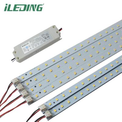 China 160lm/W Magnetic Mount 2x4 Troffer Linear Retrofit Kit 32W 100-277V for sale