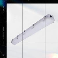 China 4FT 35W LED Vapor Tight Light Fixture 120-277V Switchable Power CCT for Industrial Use for sale
