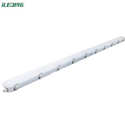 China 8FT 110W LED Vapor Tight Tri Proof Light IP66 NEMA 4X PC Material for Farm Car Washing for sale