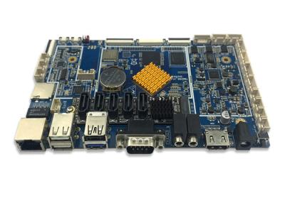 China Six Core RK3399 Industrial ARM Embedded Motherboard I2C *2 Interface Android 7.1 JLD-A06  Mainboard for sale