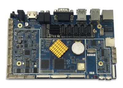 China Industrial ARM Motherboard RK3399 Six Core CPU Main Motherboard for Advertising Machine for sale