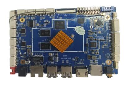 China Rockchip RK3566 Embedded System Motherboard ARM G52 2EE Digital Signage Board for sale