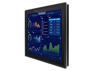 China 15Inch Fanless Industrial Panel PC 4 USB Embedded IP65 Waterproof Panel PC For Windows for sale