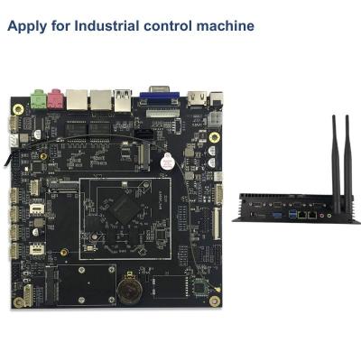 China Rk3568 Ddr4 Gigabyte Motherboard Industrial Android Linux Motherboard With Processor for sale