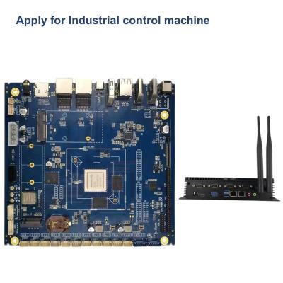 China Embedded ARM Board RK3568 Quad-core 64-bit Cortex-A55 processor Industrial Arm Motherboard 8K Video Support Android OS for sale