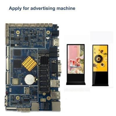 China M.2 SSD Industrial Android Embedded Board RK3399 With Android 10 Linux Operating System for sale