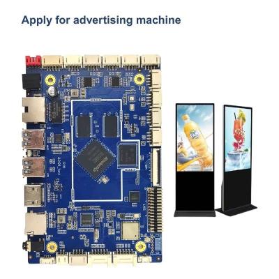 China RK3568 Quad Core Embedded Linux Board With Audio Output / Dolby Sound And DC12V/3A Input for sale