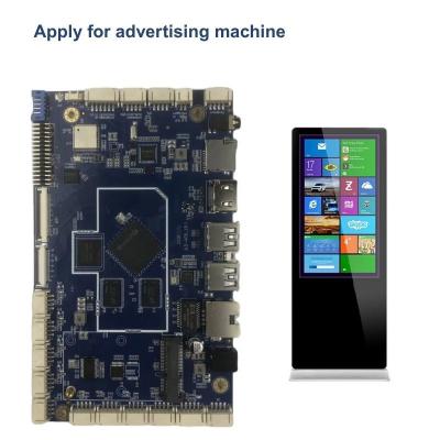 China Custom Printed Circuit Embedded Board Pcba Linux Development Board Lvds Gigabit Ethernet for sale