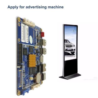 China RTC Blue Arm Single Board Computer 10MHZ/100MHZ With LVDS Video Output for sale