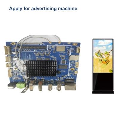 China Commercial Display Embedded System Board Supports 2.4G/5G Wireless WIFI for sale