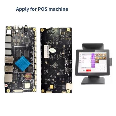 China Embedded Linux Board RK3568 Pcba OEM POS Embedded Mainboard 1TOP NPU for sale