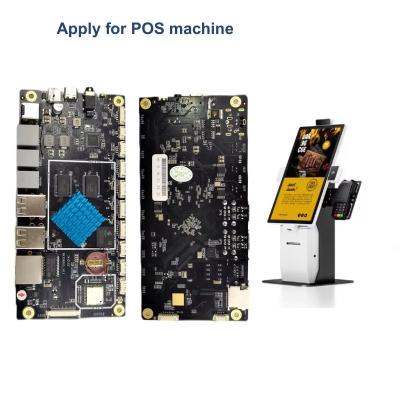 China Embedded Linux Board Quad Core Motherboard RK3568 For AI Intelligent Scale for sale