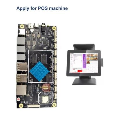 China Embedded Linux Board Intelligent Scale Controlled With Optimized Memory Bandwidth and RK3568 Processor for sale