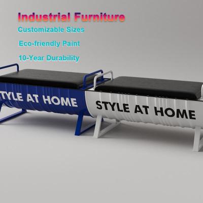 China Balcony 2 Seat Sofa Compact Industrial Style Sofa Customized for sale
