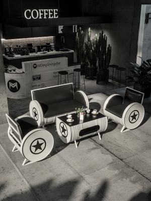 China Commercial Oil Drum Furniture Customizable Color Bar Furniture Sets Compact 12 Color Options for sale