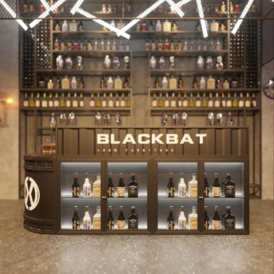 China Commercial Cafe Cashier Counter Customized Industrial Reception Counter Compact for sale