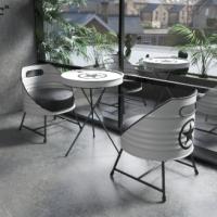 China Compact Bar Sofa Set Industrial Bar Tables And Chairs Customized for sale