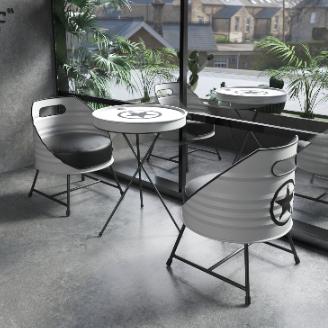 China Compact Bar Sofa Set Industrial Bar Tables And Chairs Customized for sale