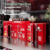 China Multi Tier Container Cabinet Customized Industrial Storage Cabinet Durable For Outdoor Hotel for sale