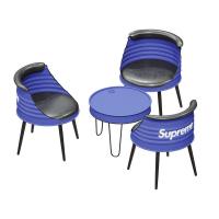 China Industrial Vintage Iron Art Sofa Set with PU Leather for Coffee Shop Outdoor Use 12 Colors for sale