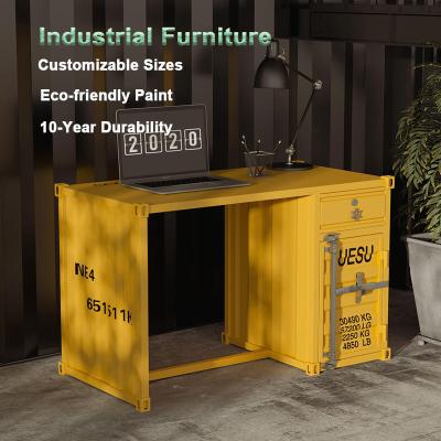 China Industrial Style Distressed Metal Storage Cabinet 38x40x50cm Customizable for Home Bar Hotel for sale
