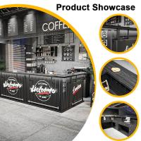 China Customizable Iron Construction Container Front Desk with Compact Design for Versatile Indoor/Outdoor Use for sale