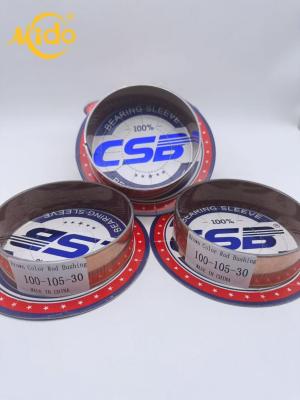 China Hydraulic Bushing 07177-10030 100x105x30mm for Excavator Loader Cylinder Spare Parts for sale