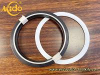 China 110-130-12.5 Lift Cylinder Rod Seal K37 - NBR Fabric Pom Material -30°C to +110°C Temperature Range for sale