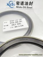 China 1180-00536 High-Wear Resistant Excavator Axle Shaft Seal for Hyundai -60°C to 100°C Temperature Range for sale