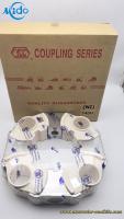 China Taiwan YCC 140H Centaflex Rubber Coupling - 4000 Nm Torque, 3600 RPM Speed, NBR+Aluminum Construction for sale