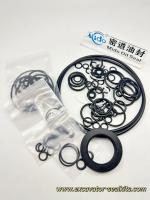 China Komatsu PC200-6 6D102 Hydraulic Pump Seal Kit FKM PTFE NBR -30 to 120C for sale