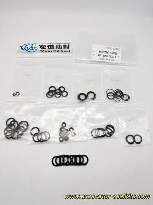 China Komatsu PC220LC-6 6D95 SPGO Excavator Main Control Valve Seal Kit 706-75-01101 706-75-01150 -30°C to +120°C Temperature Range for sale
