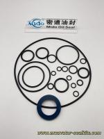 China PVC80 Piston Hydraulic Pump Seal Kit for Excavator Cylinders 8 Elements for sale